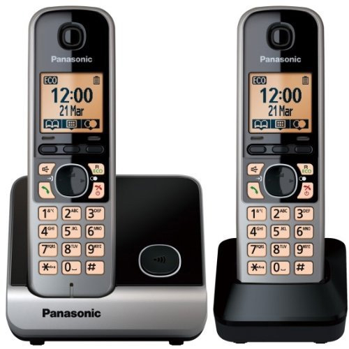 Điện thoại vô tuyến Panasonic KX-TG6712 giá tốt tại nguyenkim.com