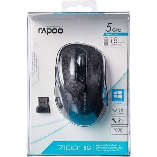 Chuột không dây Rapoo 7100P màu xám giá rẻ tại Nguyễn Kim