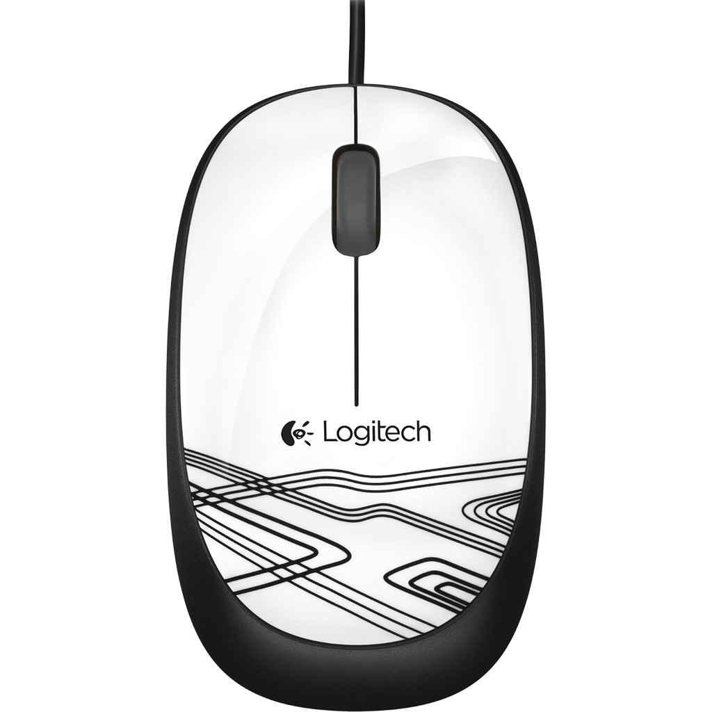 Chuột máy tính Logitech M10 màu trắng giá hấp dẫn tại Nguyễn Kim