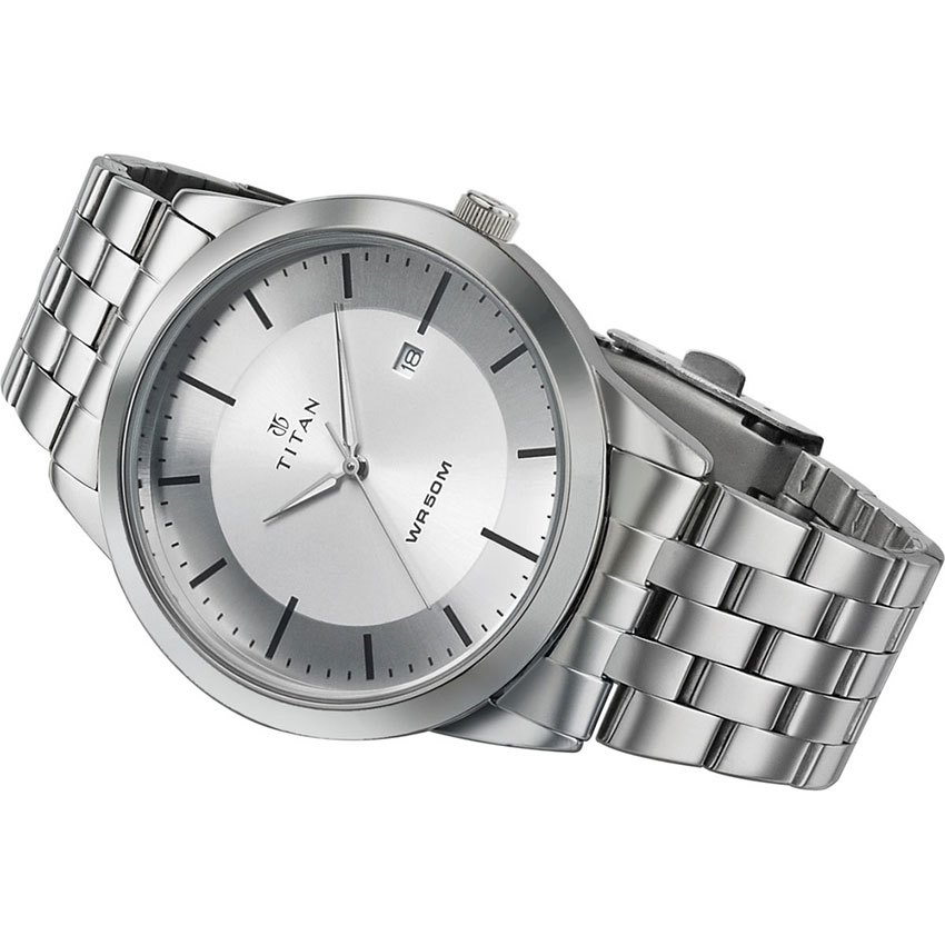 Đồng hồ đeo tay Titan 1584SM03 bền đẹp giá rẻ tại Nguyễn Kim