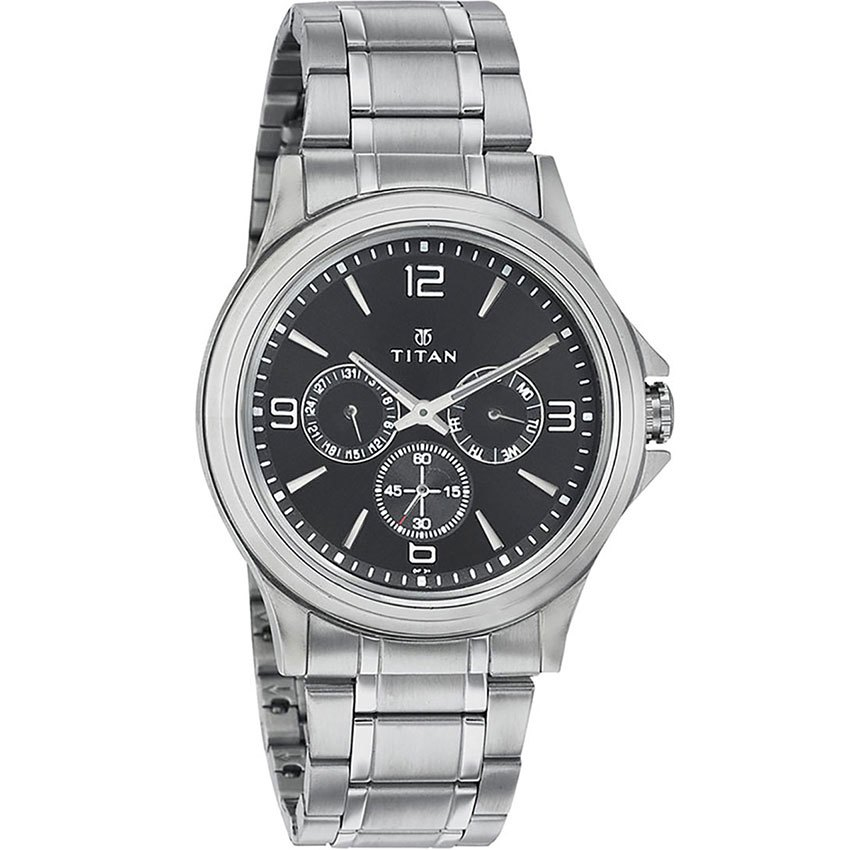 Đồng hồ đeo tay Titan 1698SM01 bền đẹp giá rẻ tại Nguyễn Kim
