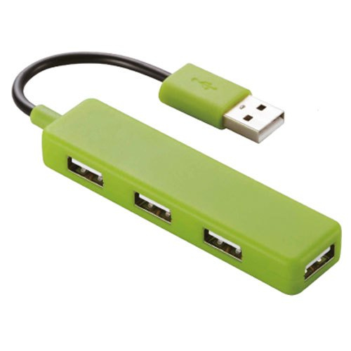Cổng nối USB 4 cổng Elecom U2H-SN4 xanh lá giá rẻ tại nguyenkim.com