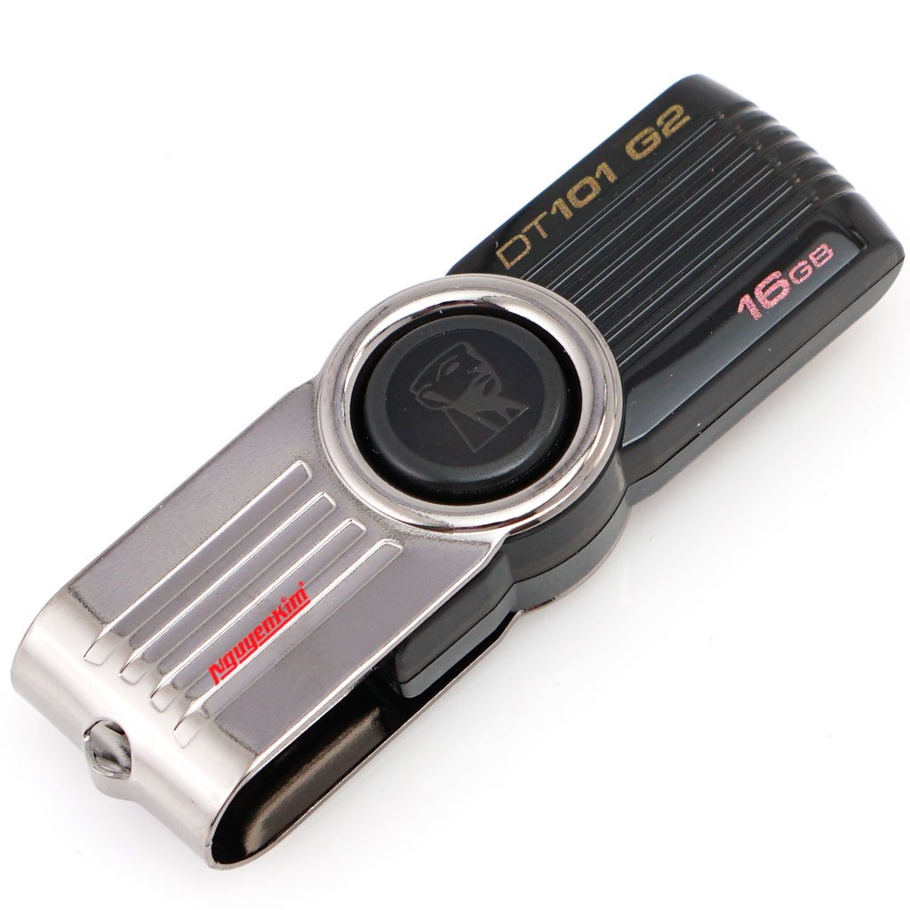 Usb Kingston 16GB DT101G2 màu đen, giá ưu đãi tại nguyenkim.com