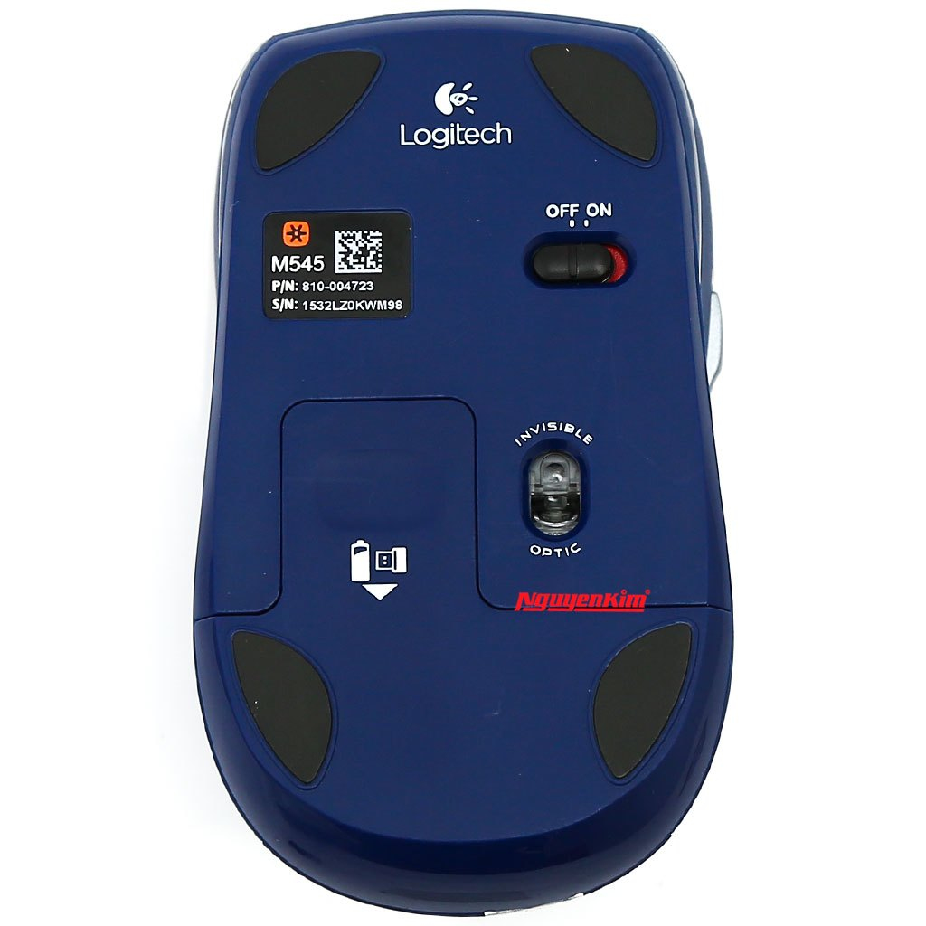 Chuột vi tính không dây Logitech M545 màu xanh giá rẻ tại Nguyễn Kim