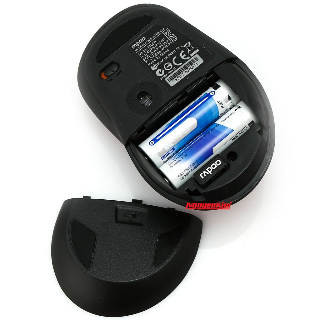 Chuột không dây Rapoo 7100P màu đỏ giá tốt tại Nguyễn Kim