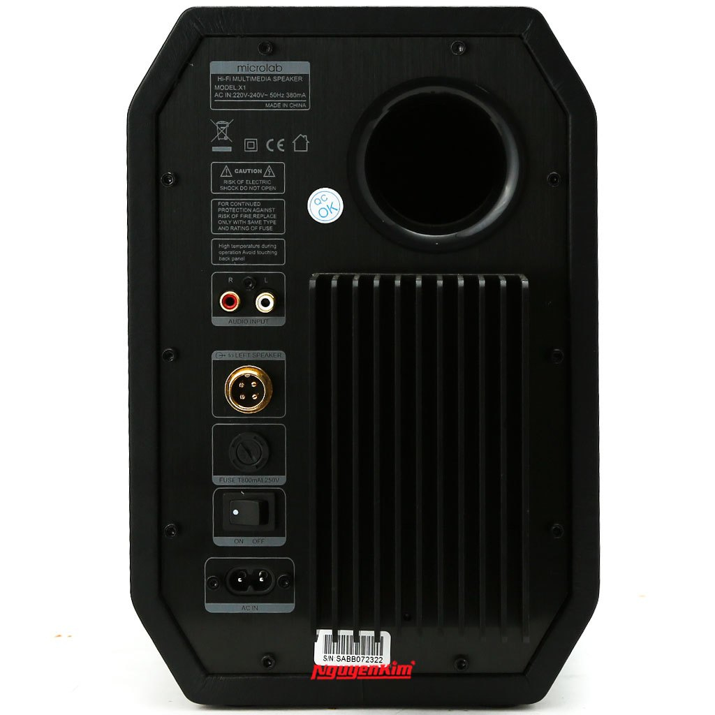 Loa vi tính Microlab X-1 hệ thống loa 2.0 giá tốt tại nguyenkim.com