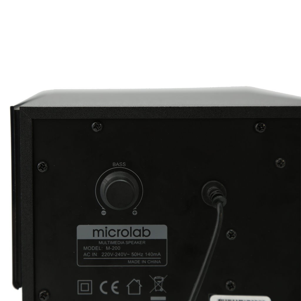 Loa vi tính Microlab M200/2.1 màu đen, giá rẻ tại Nguyễn Kim