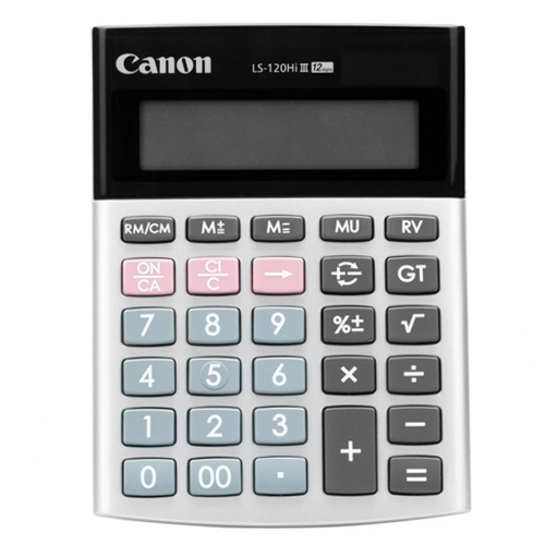 MÁY TÍNH LS-120HI III CANON - Canon - Máy Tính Điện Tử - Giải Trí ...