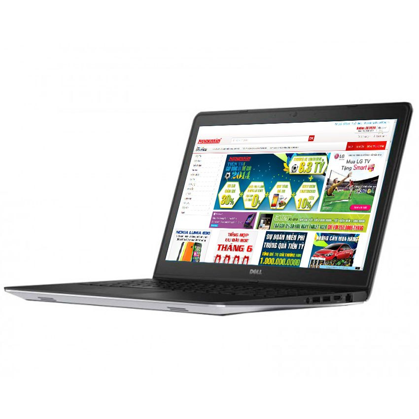 MÁY TÍNH XÁCH TAY DELL INSPIRON 5547-M5I52609-SILVER | Nguyễn Kim