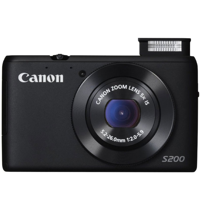 Máy ảnh Canon Power shot S200 đen chính hãng tại nguyenkim.com