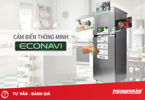 Công nghệ ECONAVI trên tủ lạnh Panasonic cho cuộc sống thêm tiện ích ...