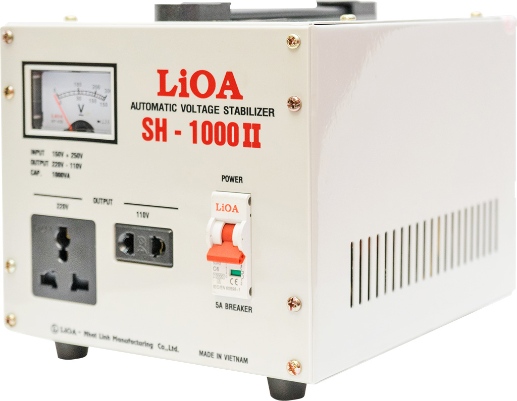 Ổn áp Lioa 1P SH-1KVA II SH-1000II giá hấp dẫn tại Nguyễn Kim