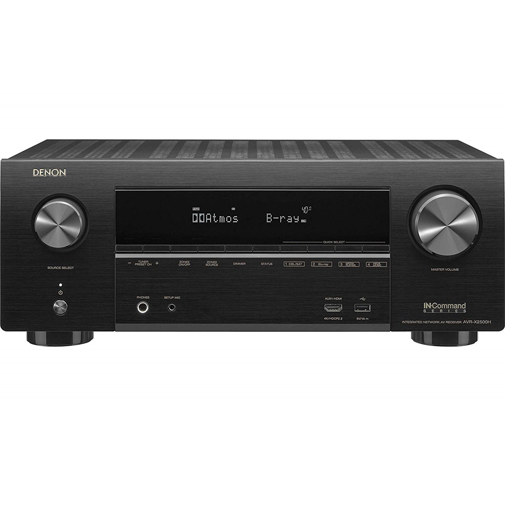 Amply Denon AVR-X2500HBKE2 giá tốt tại Nguyễn Kim
