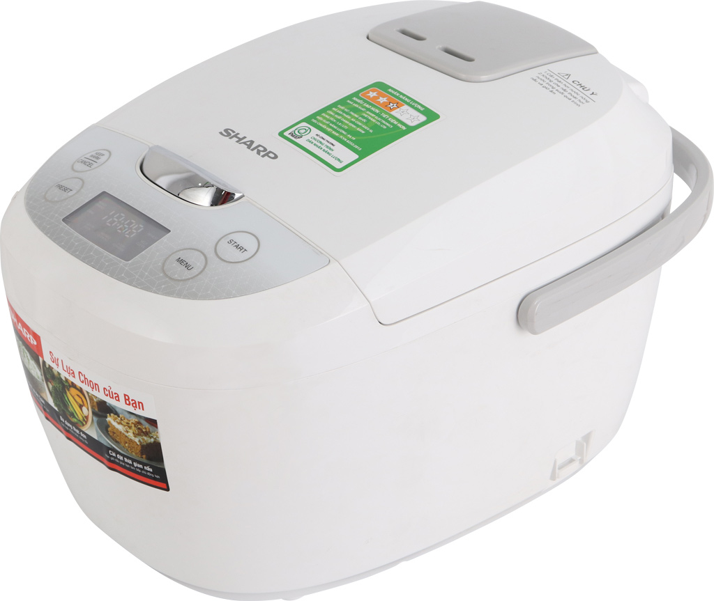 Nồi Cơm Điện Tử Sharp 1.8 Lít KS-COM185EV-SL | Nguyễn Kim