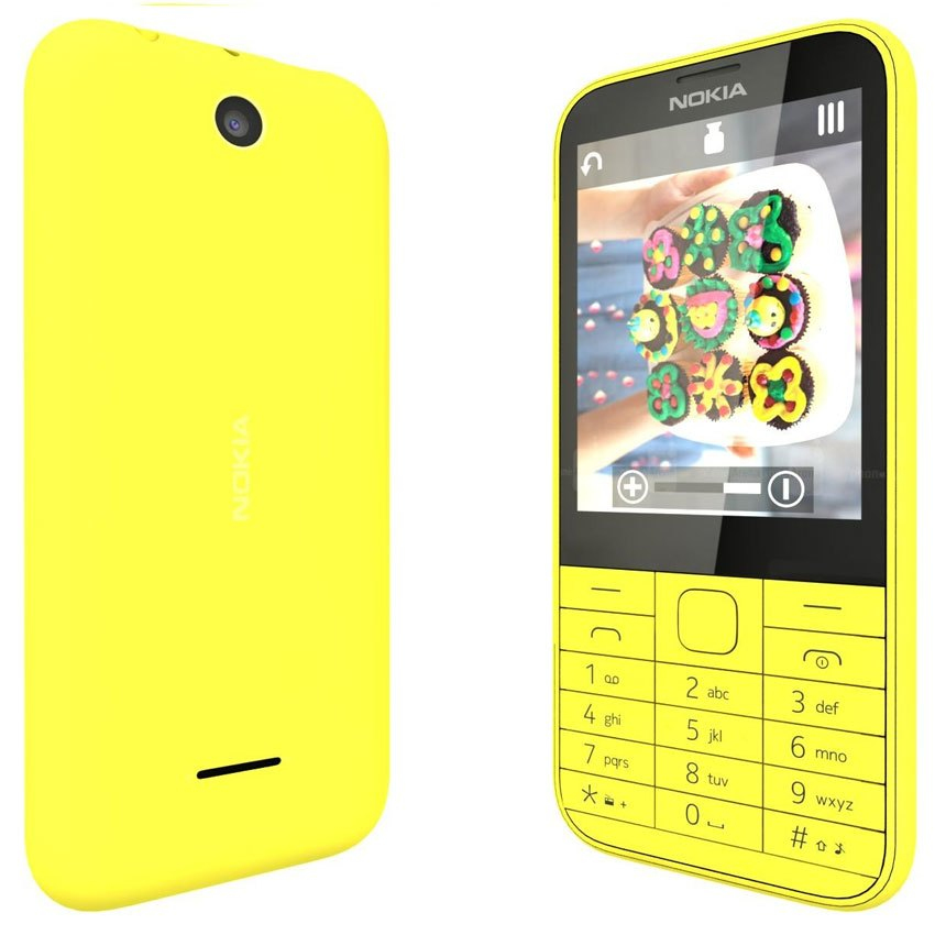 Điện thoại Nokia 225 màu vàng bền đẹp giá tốt tại nguyenkim.com