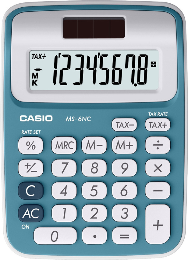 Máy tính Casio MS-6NC-BU giá rẻ tại Nguyễn Kim