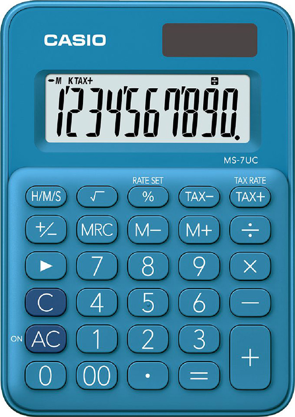 Máy tính Casio MS-7UC-BU giá rẻ tại Nguyễn Kim