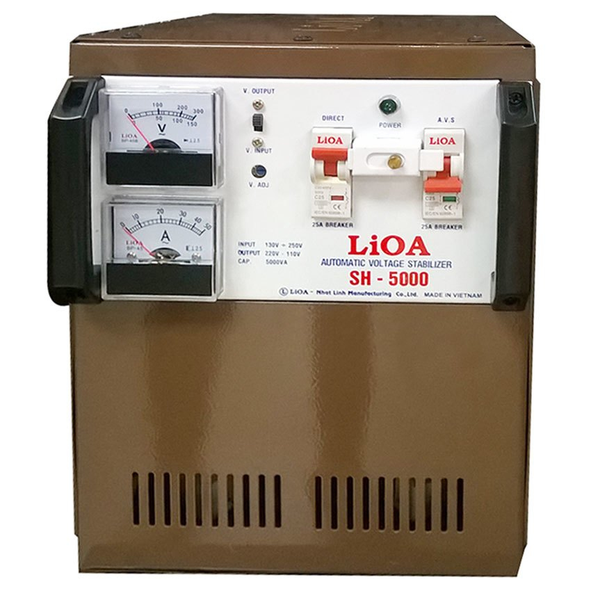 Ổn áp Lioa 1P SH-5KVA - SH-5000 chính hãng | nguyenkim.com