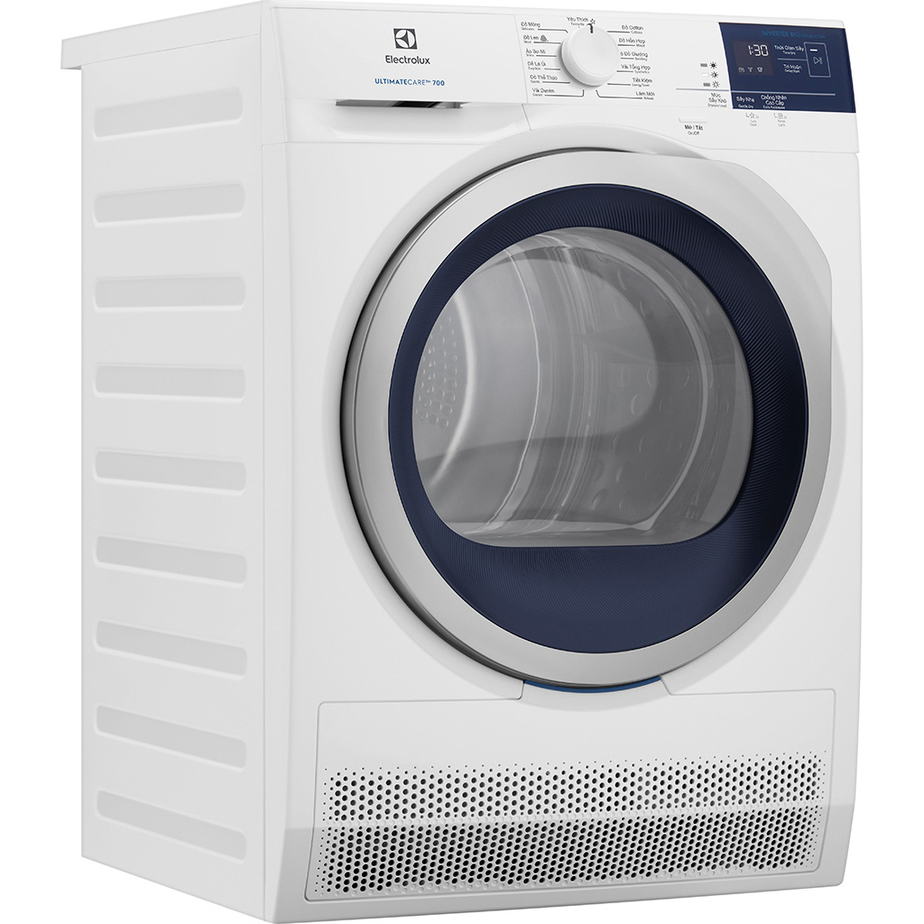 Máy Sấy Quần Áo Electrolux 8Kg EDC804CEWA Giá Tốt, Trả Góp 0%