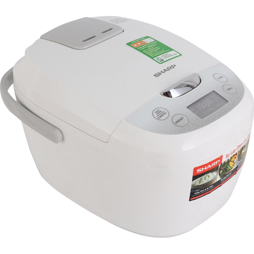 Nồi Cơm Điện Tử Sharp 1.8 Lít KS-COM185EV-SL | Nguyễn Kim