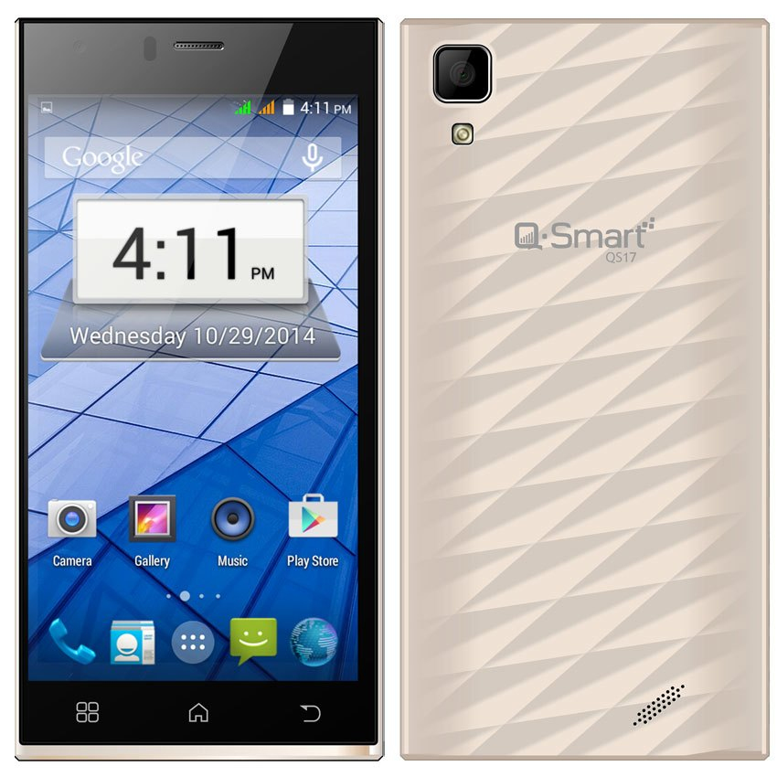 Điện thoại Q-Smart QS17 ánh vàng giá khuyến mãi tại nguyenkim.com