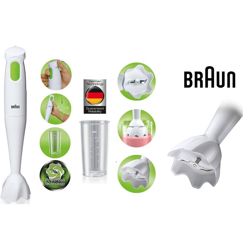 Máy xay Braun MQ100 SOUP công suất 450W giá ưu đãi tại nguyenkim.com