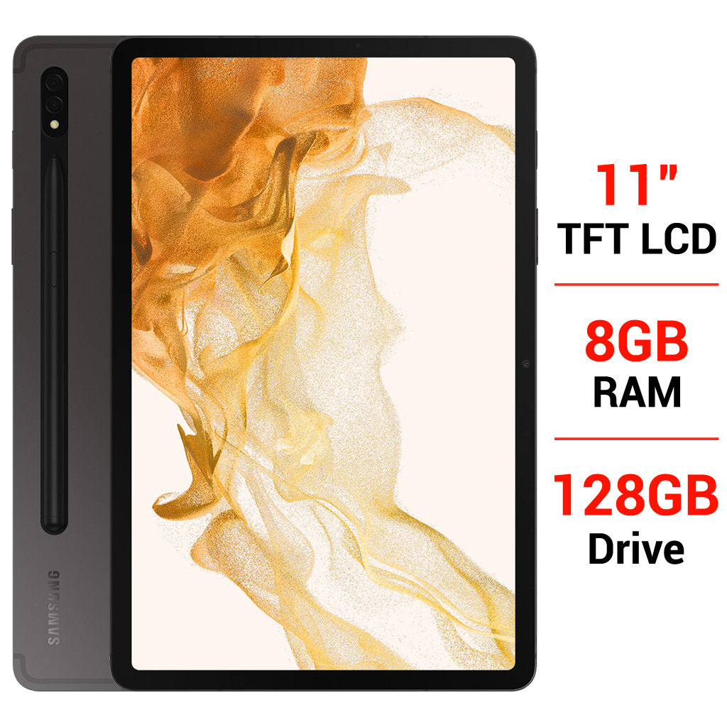 Máy Tính Bảng SamSung Galaxy Tab S8 128GB Xám Chính Hãng | Nguyễn Kim