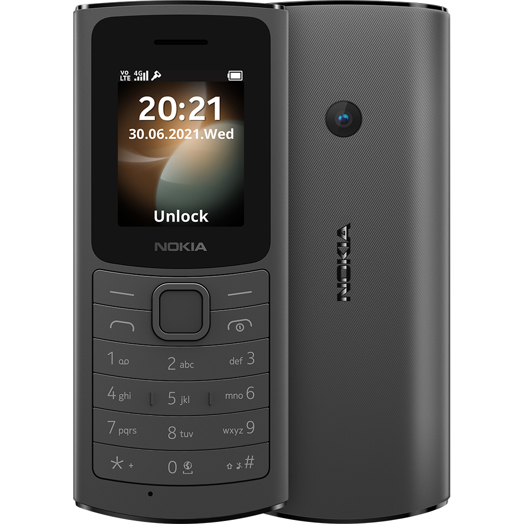 Điện thoại Nokia 110 4G Đen Giá Rẻ, Chính Hãng | Nguyễn Kim