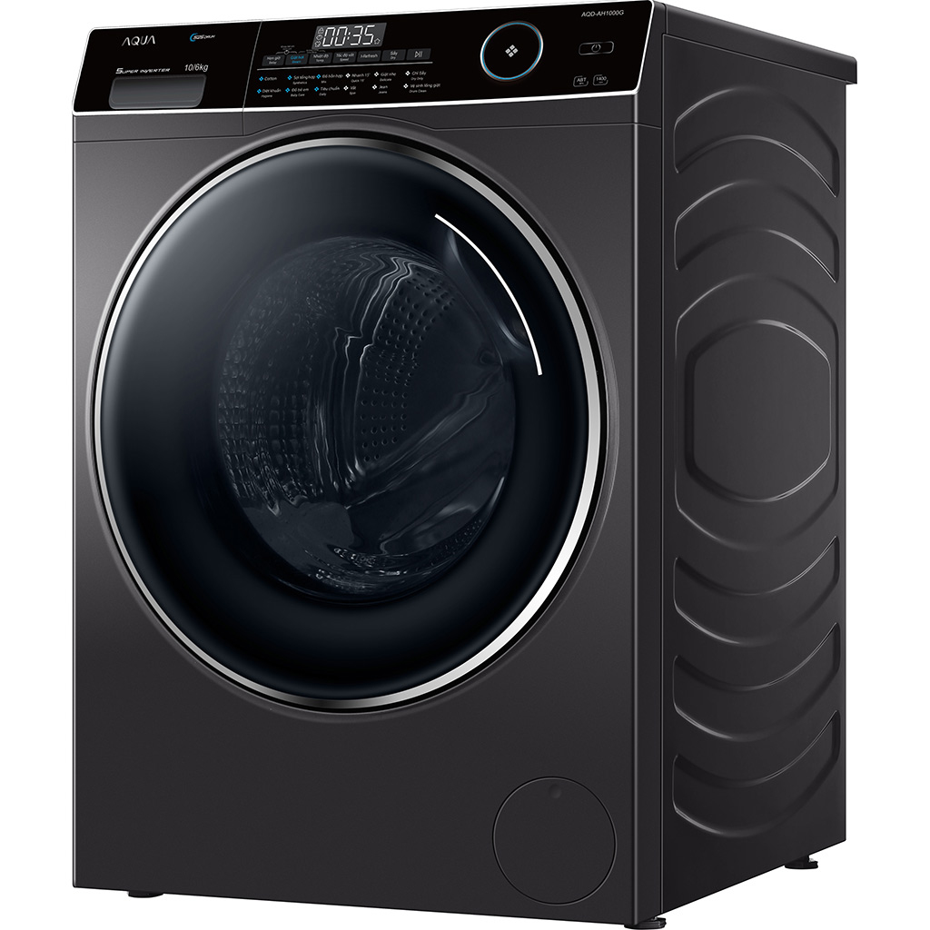 Máy giặt sấy Aqua 10 kg AQD-AH1000G.PS Giá Rẻ, Chính Hãng | Nguyễn Kim