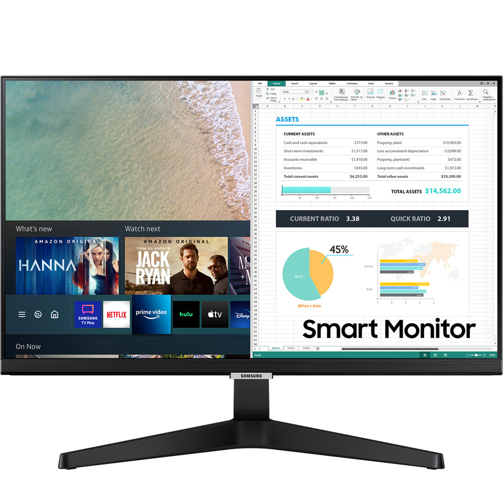 Màn hình máy tính Samsung 24 inch LS24AM506NEXXV Giá Tốt | Nguyễn Kim