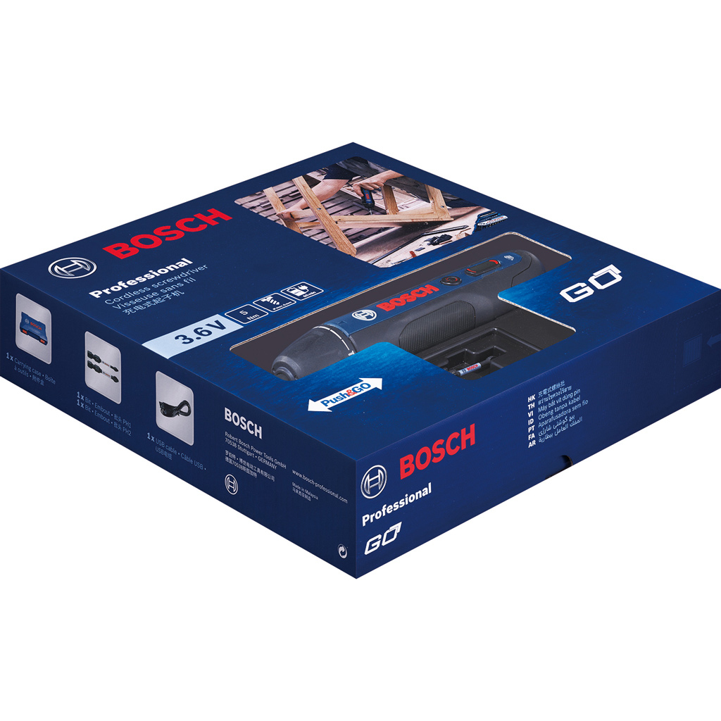 Máy vặn vít dùng pin Bosch Go Gen 2 chính hãng, giá tốt hấp dẫn