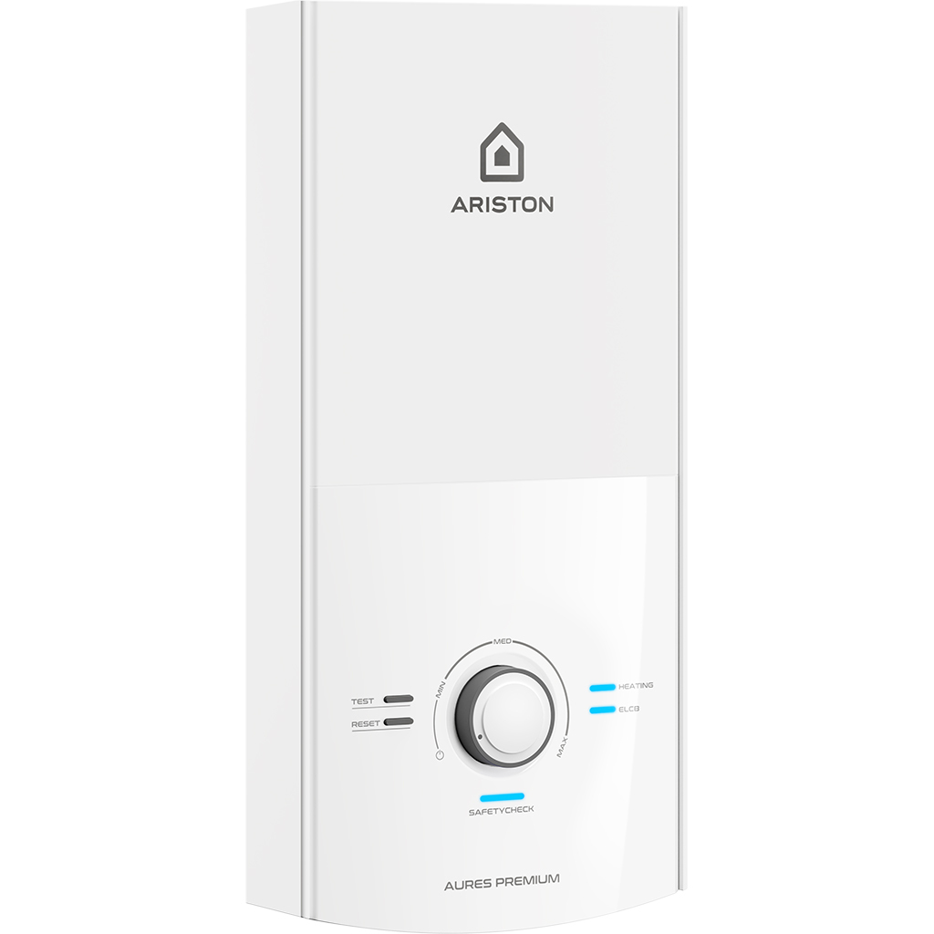 Máy nước nóng Ariston AURES Premium 4.5 Giá Rẻ, Chính Hãng | Nguyễn Kim