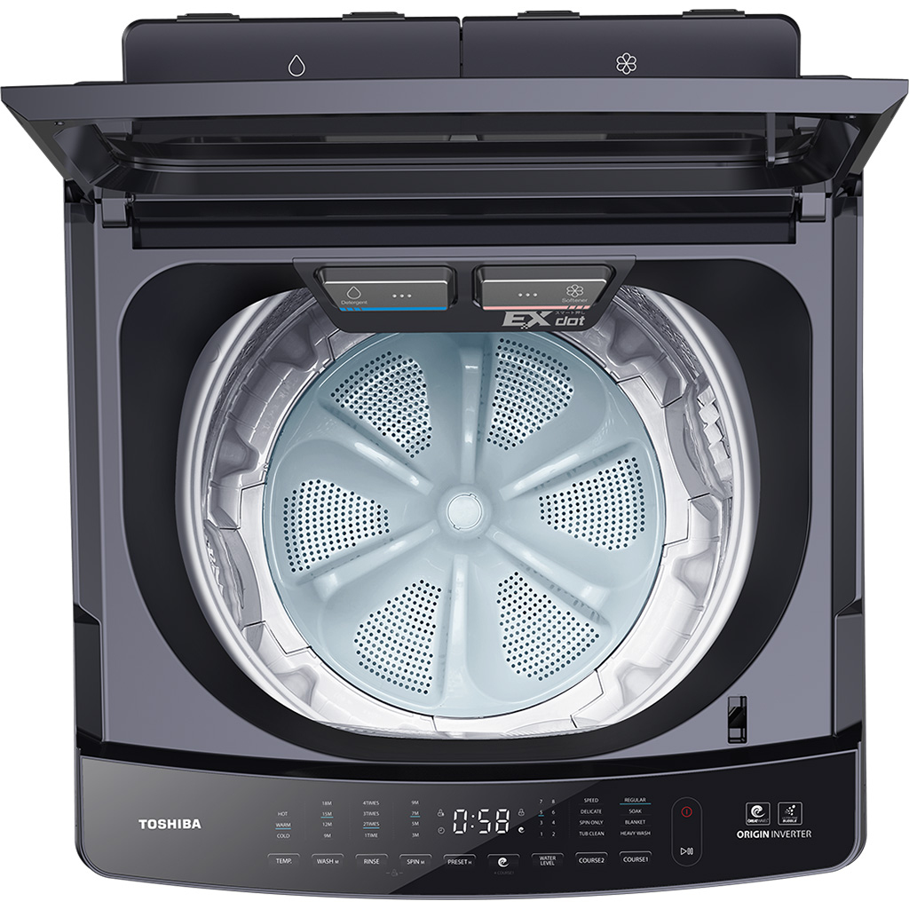 Máy Giặt Toshiba Inverter 12 kg AW-DUM1300KV(MG) Chính Hãng | Nguyễn Kim