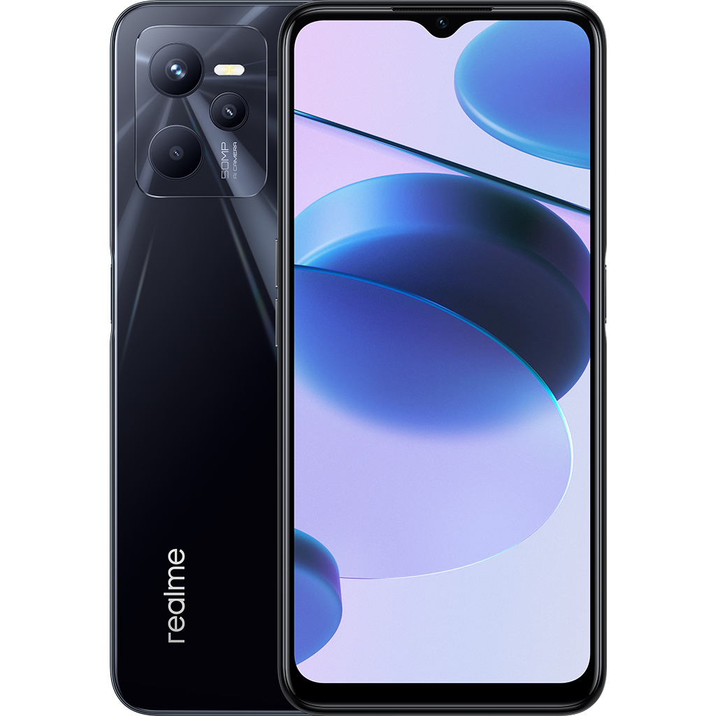 Điện thoại Realme C35 4GB/128GB Đen tuyền Chính Hãng, Giá Tốt | Nguyễn Kim