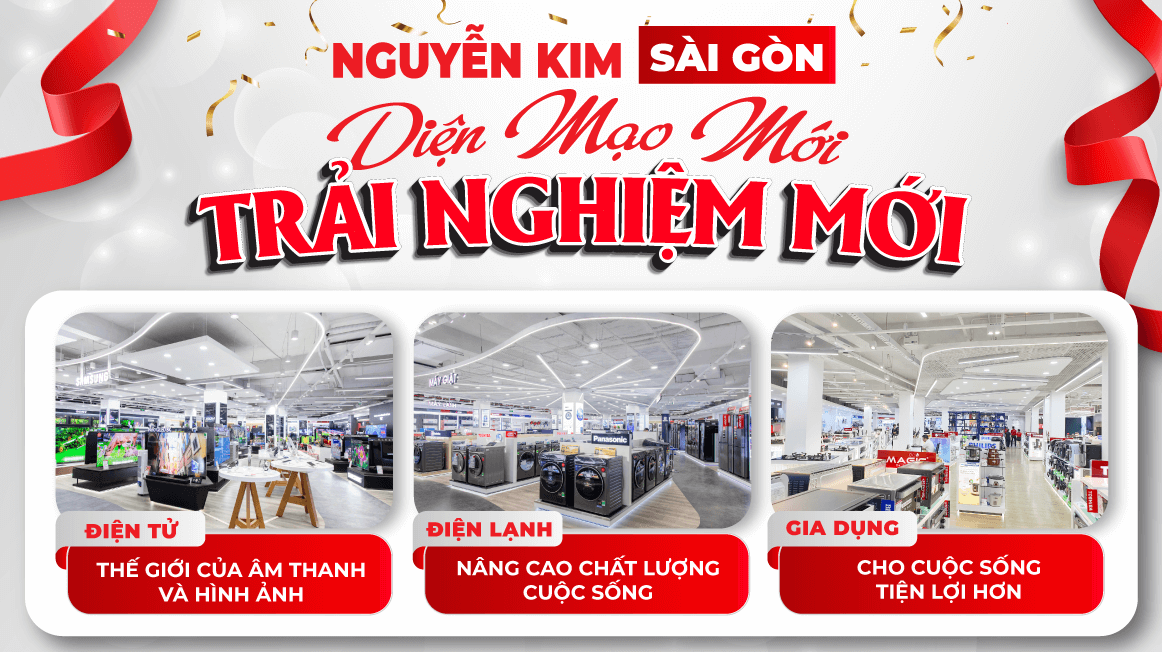 Nguyễn Kim với diện mạo hoàn toàn mới - sẵn sàng vươn tới những tầm cao ...