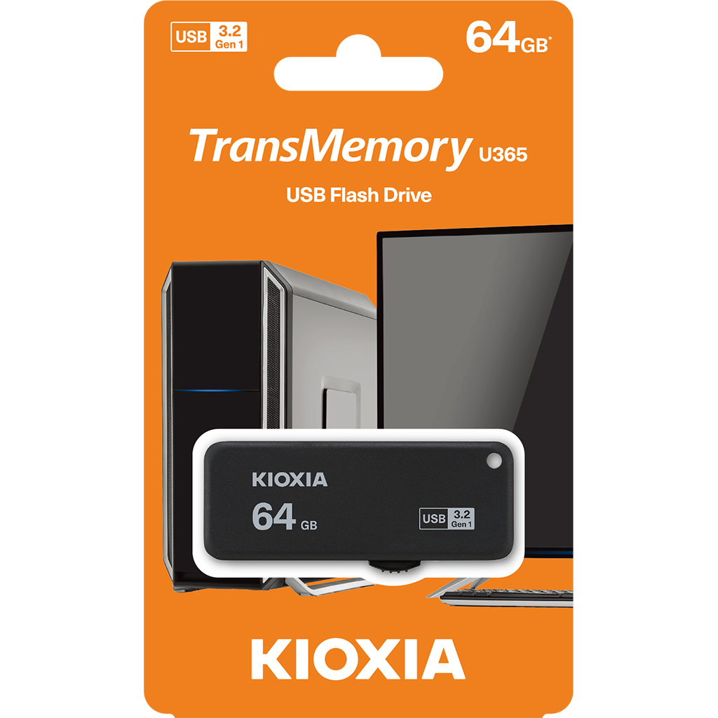 Ổ cứng di động Kioxia 64GB U365 USB 3.2 LU365K064GG4 Đen Giá Tốt ...