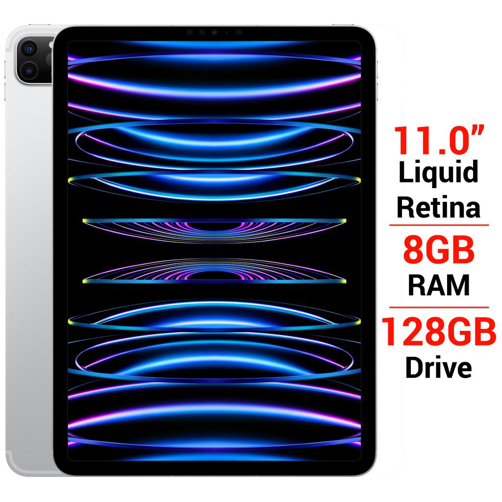 iPad Pro M2 11 inch WiFi Cellular 128GB MNYD3ZA/A Bạc (2022) | Nguyễn Kim