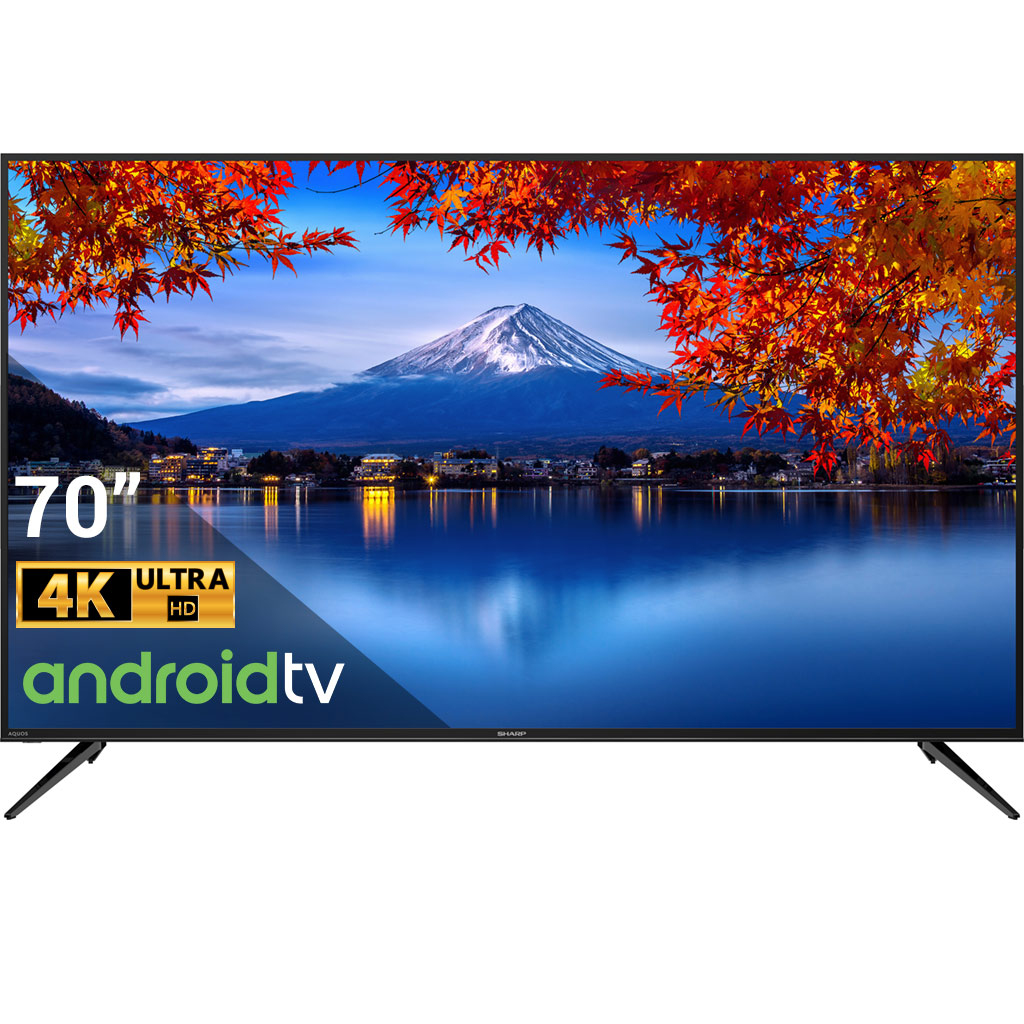 Android Tivi Sharp 4K 70 inch 4T-C70CK3X Chính Hãng, Giá Tốt | Nguyễn Kim