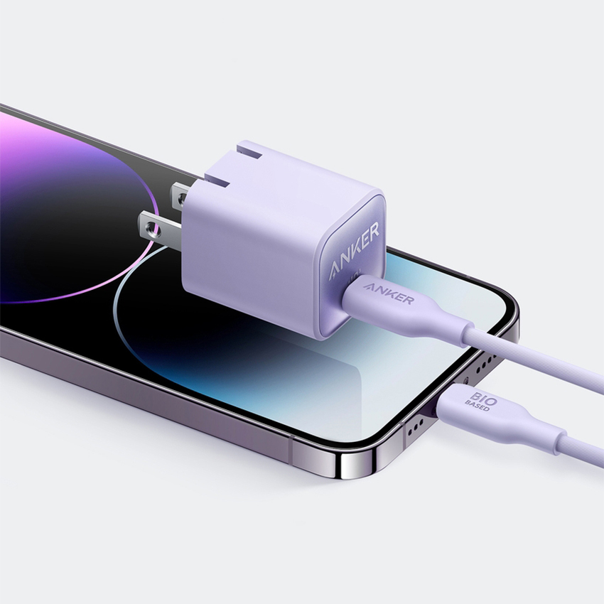 Củ sạc Anker 511 Nano 30W A2147 Tím Giá Rẻ, Chính Hãng | Nguyễn Kim