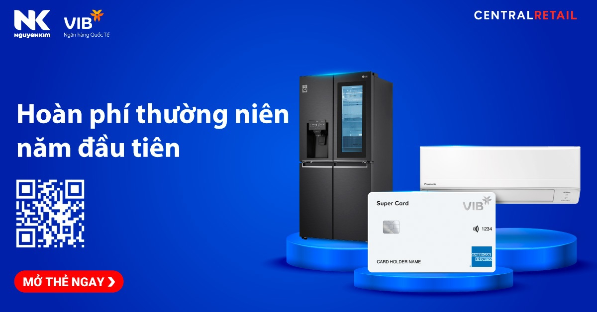 Ưu đãi mở thẻ tín dụng VIB