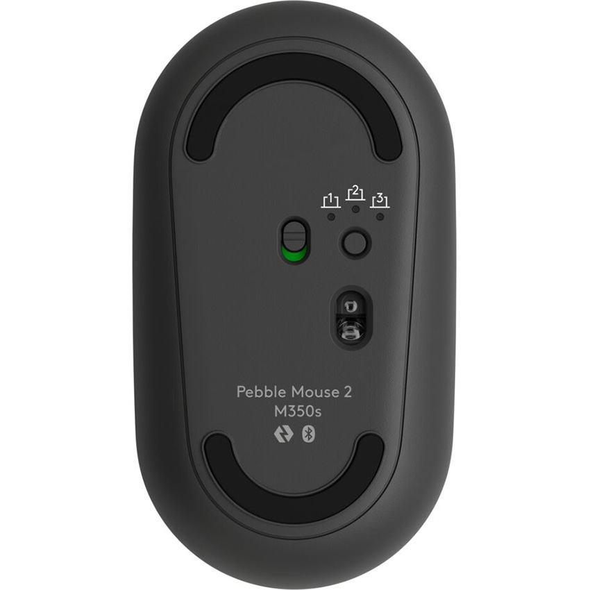 Chuột không dây Logitech Pebble Mouse 2 M350s Đen Chính Hãng | Nguyễn Kim
