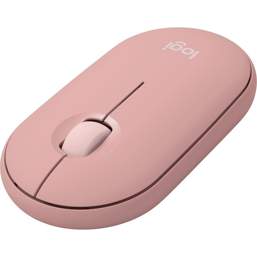 Chuột không dây Logitech Pebble Mouse 2 M350s Hồng Chính Hãng | Nguyễn Kim