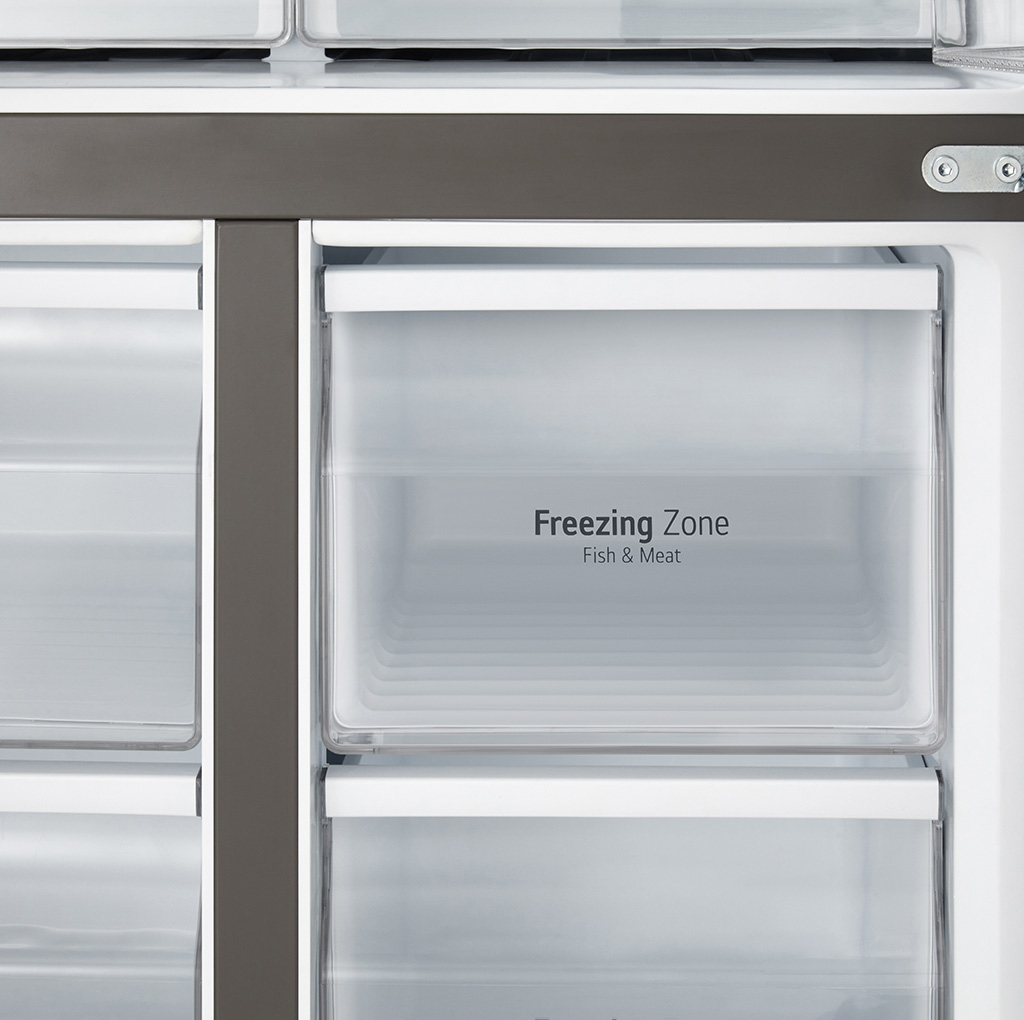 Tủ Lạnh LG Inverter 470 Lít GR-B50BL Giá Rẻ, Chính Hãng | Nguyễn Kim