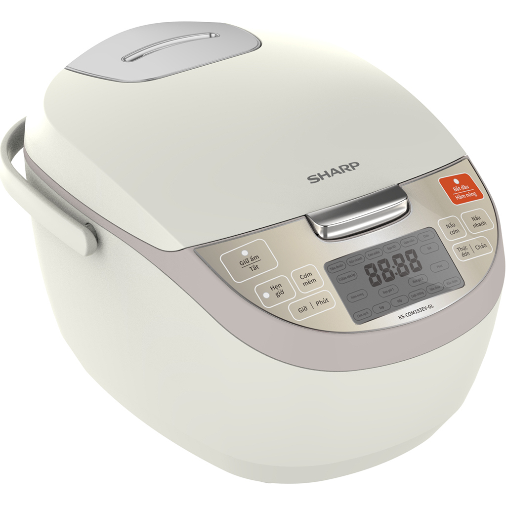 Nồi cơm điện tử Sharp 1.8 lít KS-COM193EV-GL Giá Rẻ, Chính Hãng ...