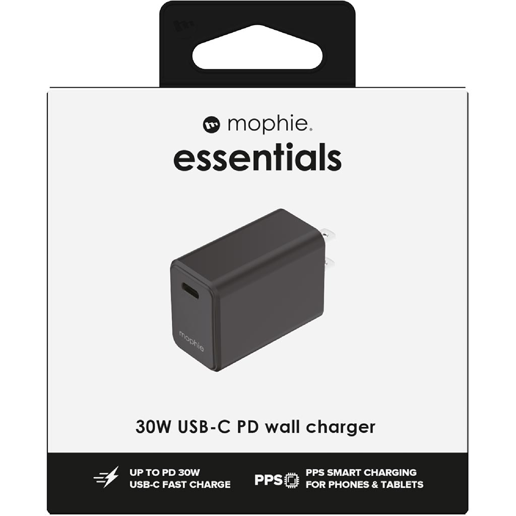 Củ sạc Mophie Essential PD 30W 1C Đen Giá Rẻ, Chính Hãng | Nguyễn Kim