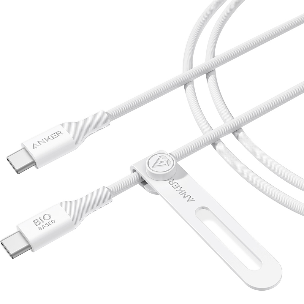 Cáp sạc Anker 544 C-C 1.8M A80F2 Trắng, Giá rẻ, Chính hãng | Nguyễn Kim