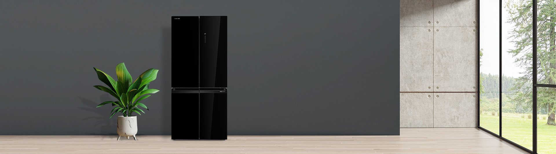 Tủ Lạnh Toshiba Inverter 515 Lít GR-RF677WI-PGV(22)-XK Giá Rẻ | Nguyễn Kim