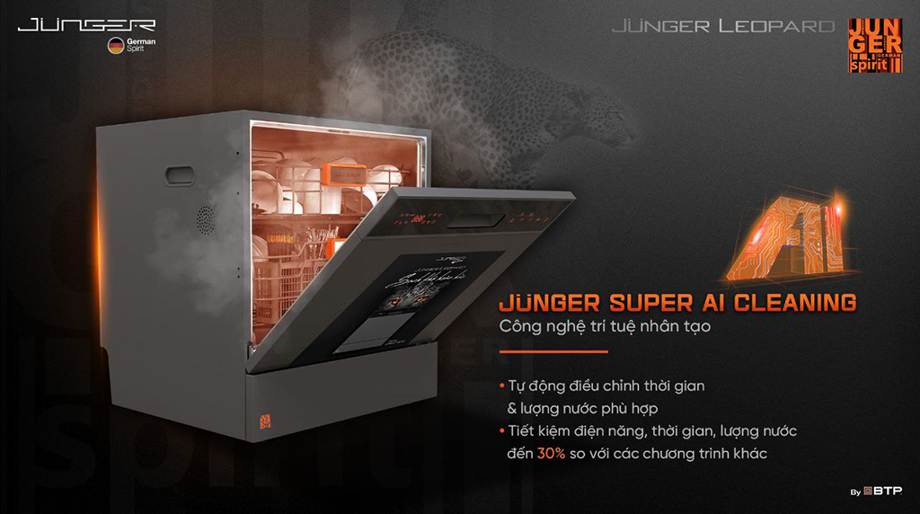 Máy Rửa Chén Junger DWJ-103 Giá Rẻ, Chính Hãng | Nguyễn Kim