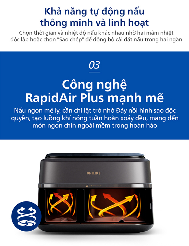 Nồi chiên không dầu Philips NA352/00 Giá Rẻ, Chính Hãng | Nguyễn Kim