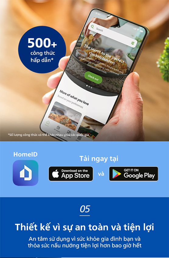 Nồi chiên không dầu Philips NA220/00 Giá Rẻ, Chính Hãng | Nguyễn Kim